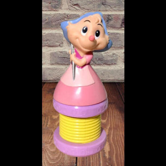 Disney | Other | Vintage Disney Cinderella Mary Mouse Figure Pvc Cake ...